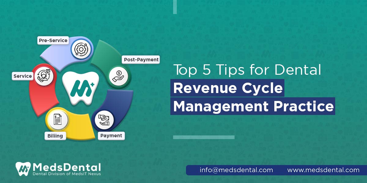 MedsDental - Top 5 Tips for Dental Revenue Cycle Management Practice